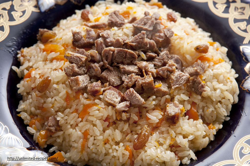 El plov, plato de Azerbaiyán