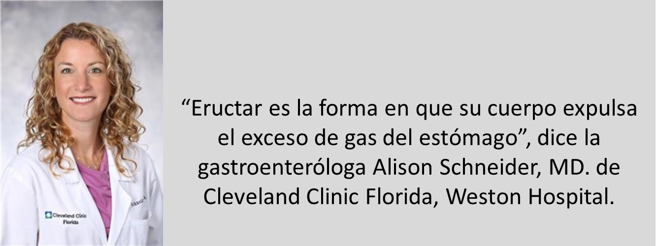 ¿Por qué eructamos?