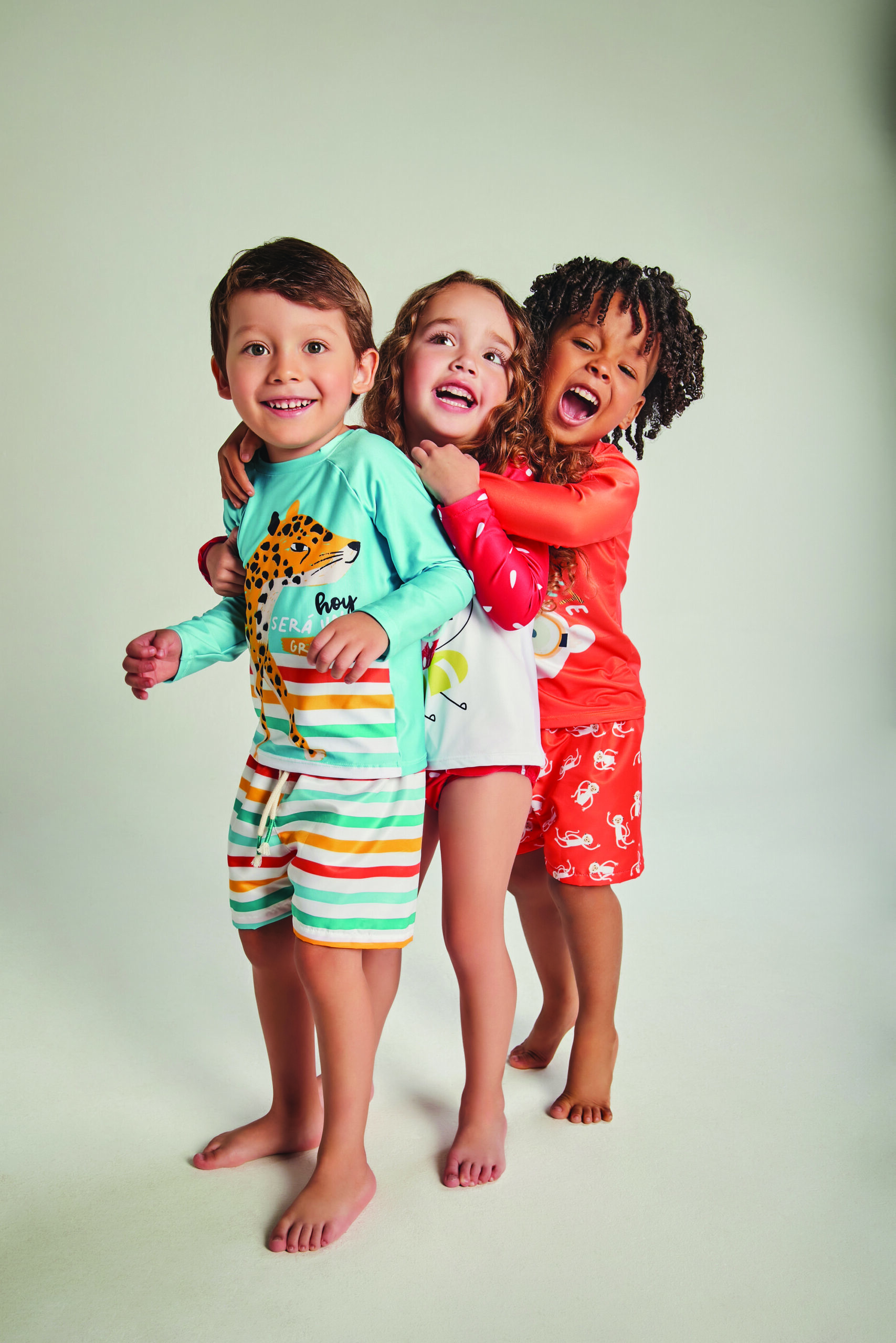 Tres grandes firmas le apuestan a la moda infantil