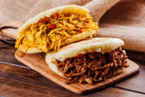 ¡Qué buena una arepa con café!